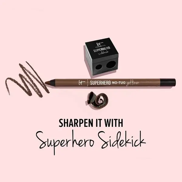 IT COSMETICS Superhero No-tug Sharpenable Gel Eyeliner - Brilliant Brown