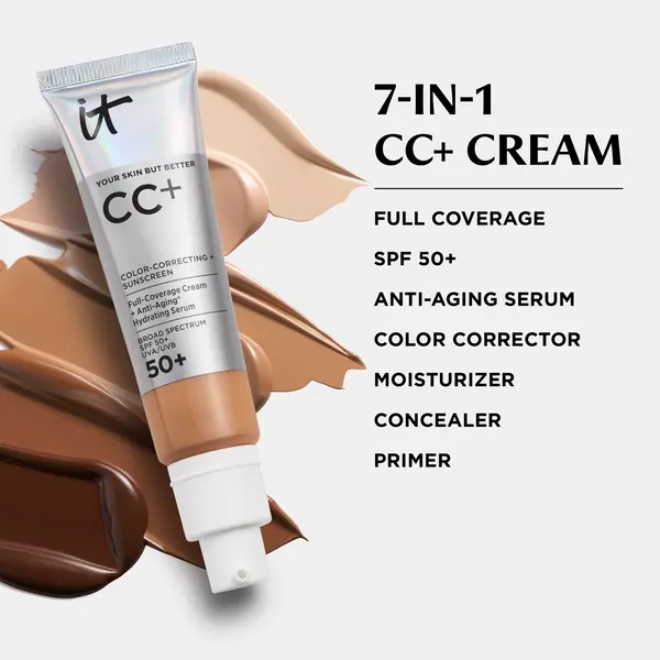IT COSMETICS Cc+ Cream Full-coverage Foundation With Spf 50 - Light Medium Warm Ccorg