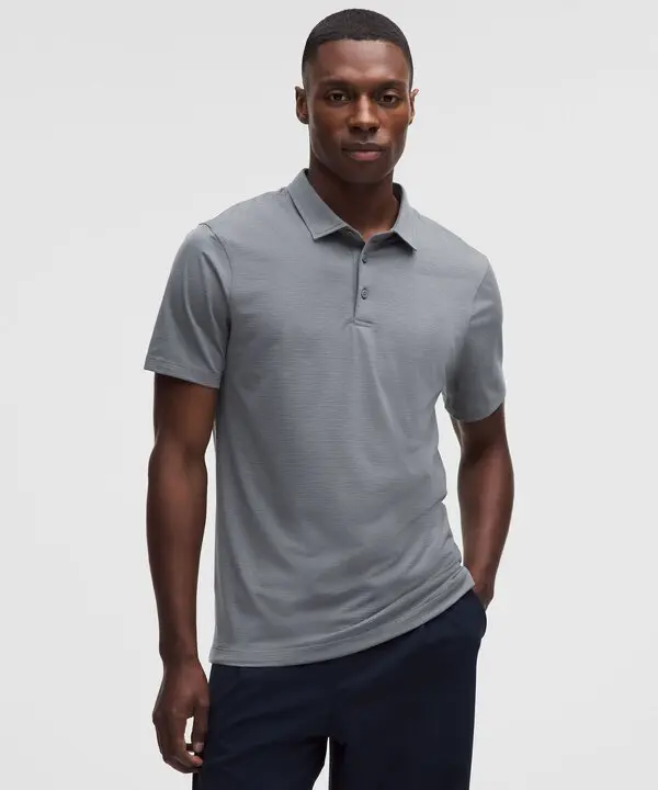 Lululemon Evolution Short-sleeve Polo Shirt - Solar Grey