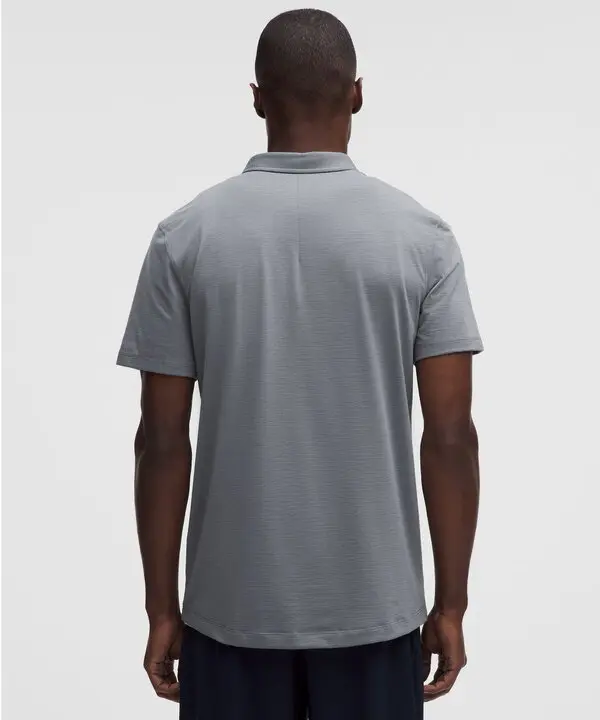Lululemon Evolution Short-sleeve Polo Shirt - Solar Grey