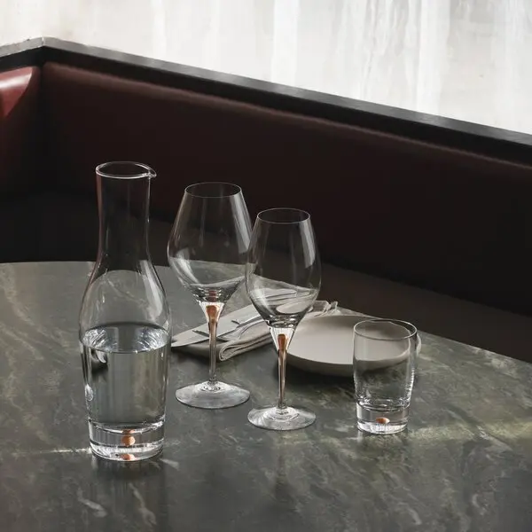 ORREFORS Intermezzo Carafe Gold Exclusive