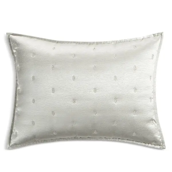 HUDSON PARK COLLECTION Nouveau Quilted King Sham Exclusive - Silver