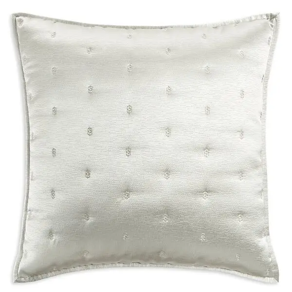 HUDSON PARK COLLECTION Nouveau Quilted Euro Sham Exclusive - Silver