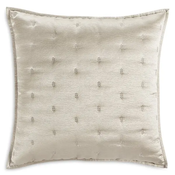 HUDSON PARK COLLECTION Nouveau Quilted Euro Sham Exclusive - Taupe