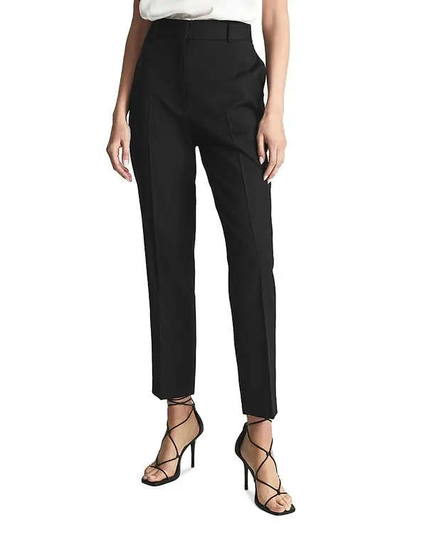 REISS Petite Haisley Tapered Trousers