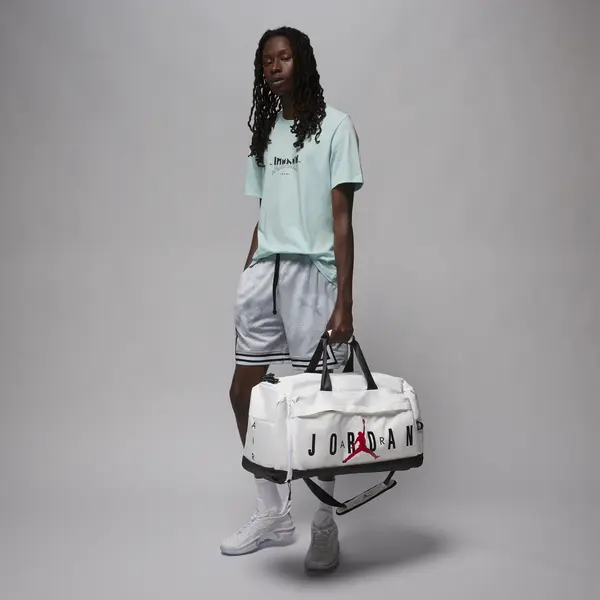 JORDAN Air Velocity Duffel Bag - White