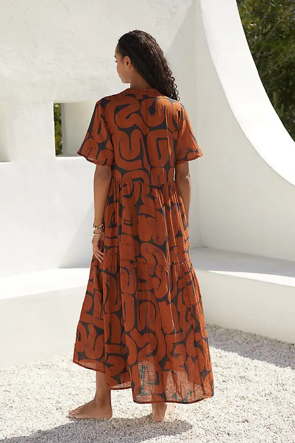 maxi dresses post pregnancy HATCH Collection The Ricky Slip Dress in Black