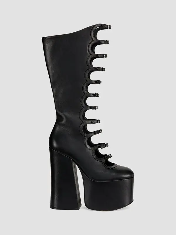 Marc Jacobs The Kiki 150mm Platform Leather Knee-high Boots