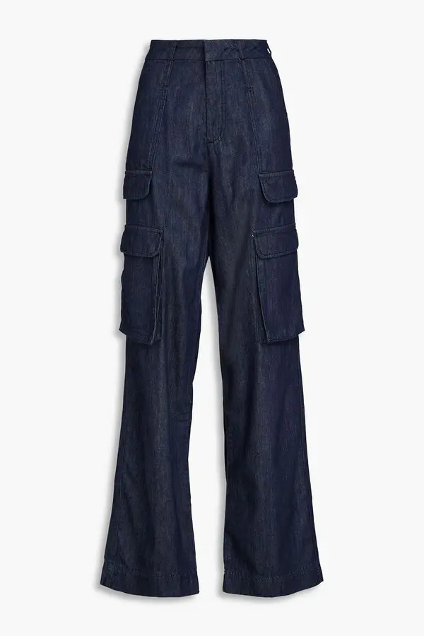 FRAME High-rise Cargo Jeans