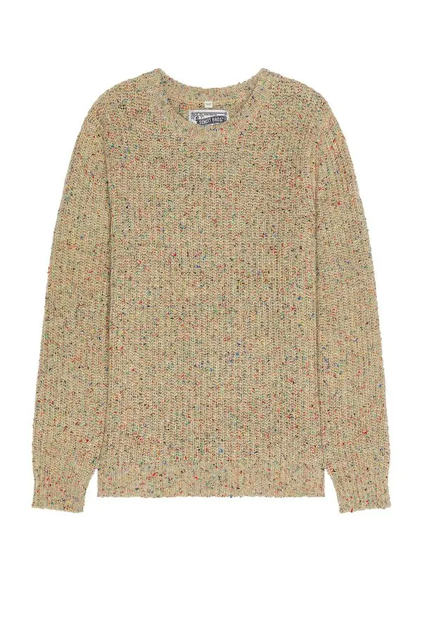 SCHOTT Donegal Sweater In Brown