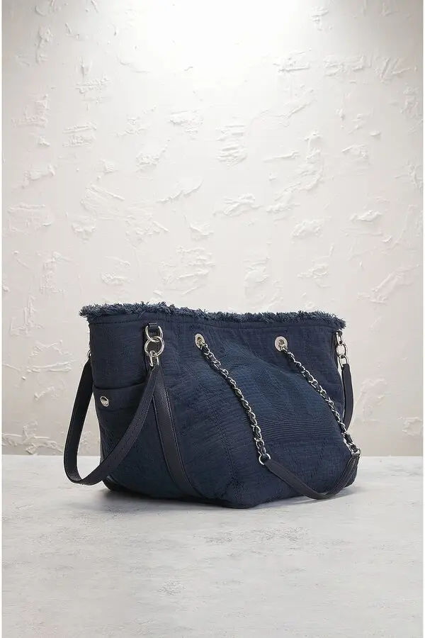 Chanel Large Deauville Tote Bag