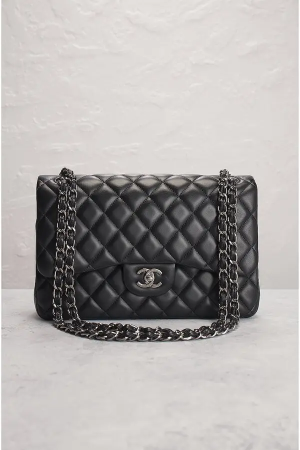 Chanel Lambskin Jumbo Double Flap Bag