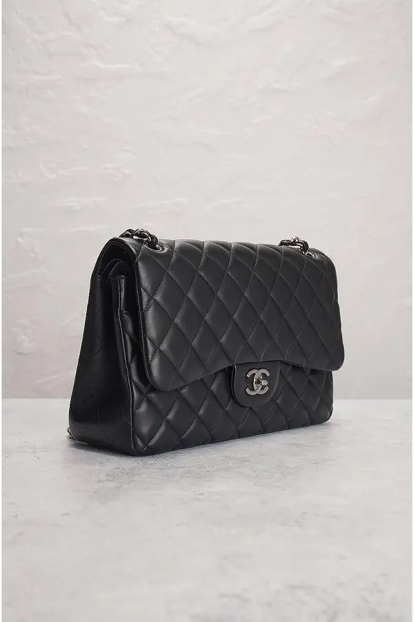 Chanel Lambskin Jumbo Double Flap Bag