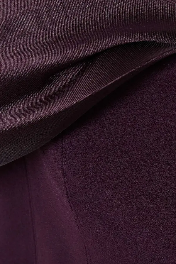 solace london dakota dress burgundy Solace London Krista Red Gown