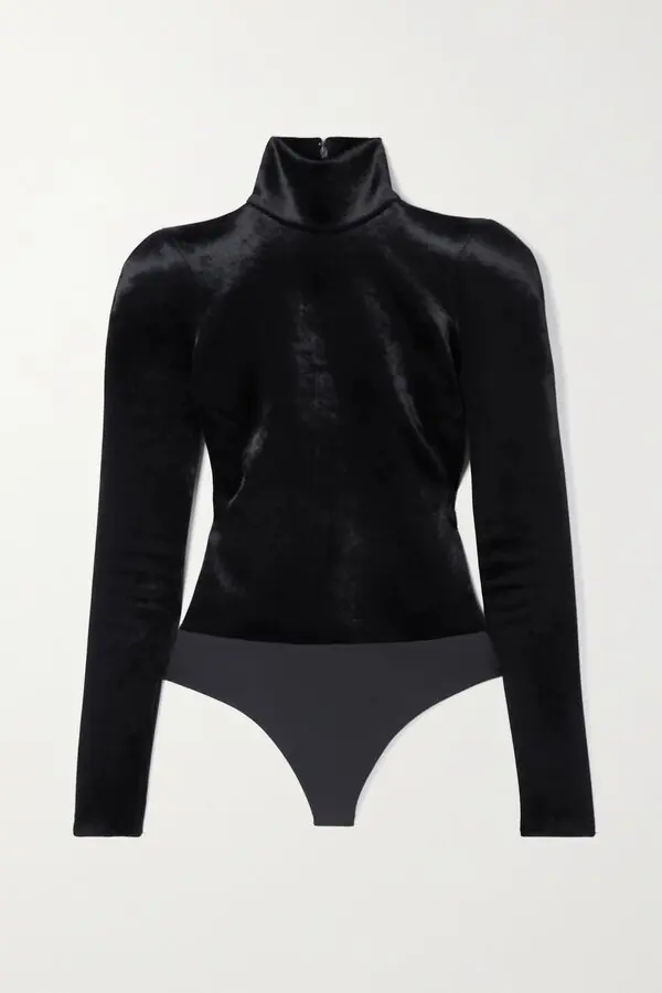Balenciaga Stretch-velvet Top
