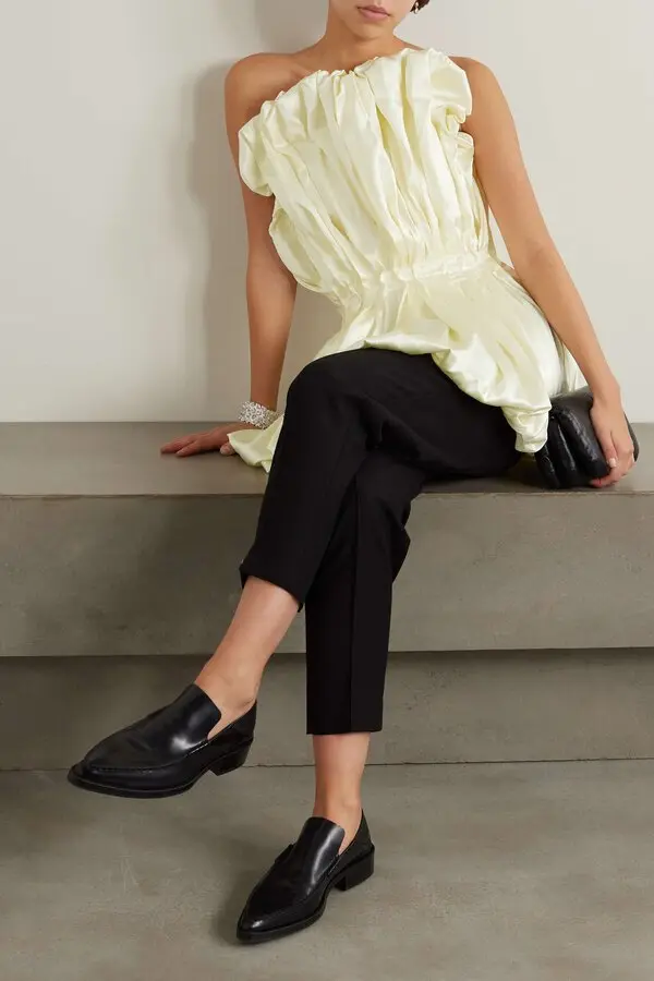 Tove Raynara Strapless Satin Top