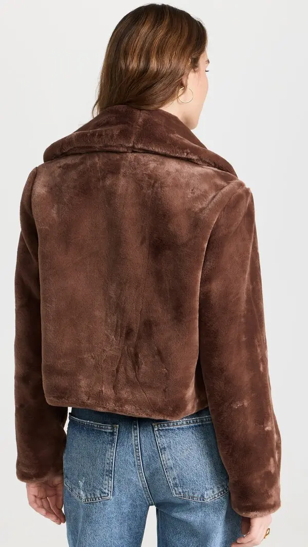 Blanknyc Faux Fur Martini Jacket