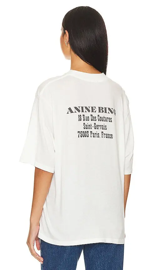 ANINE BING Avi Paris Tee