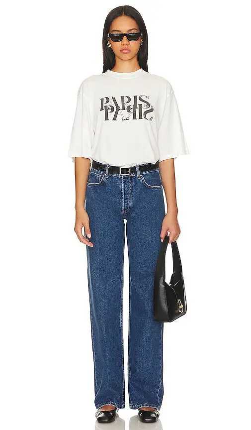 ANINE BING Avi Paris Tee