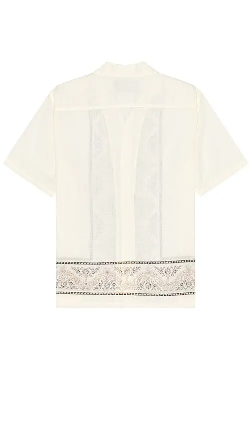 ALLSAINTS Frontiere Shirt In Cream