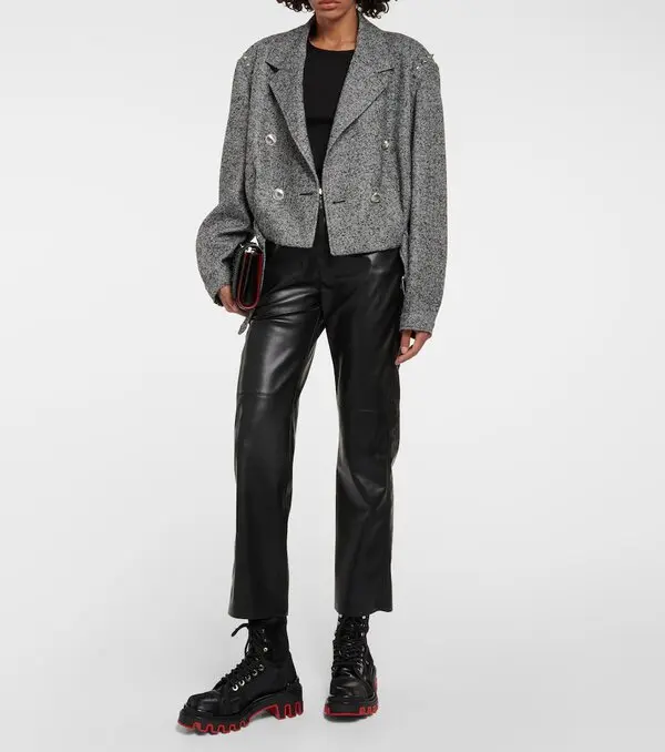 CHRISTIAN LOUBOUTIN Panaroot Dune Combat Boots