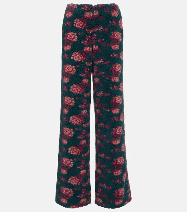 Magda Butrym High-rise Floral Pants - Multicoloured