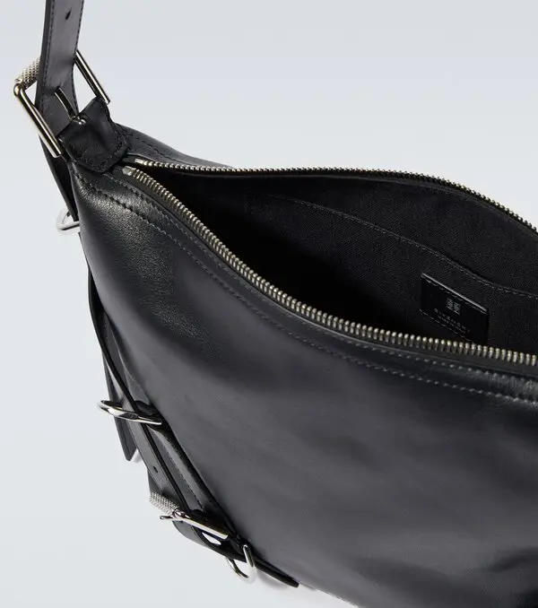 Givenchy Voyou Medium Leather Crossbody Bag