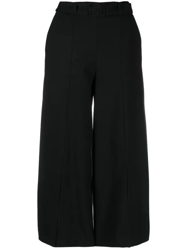 TWINSET Logo-plaque High-waisted Trousers