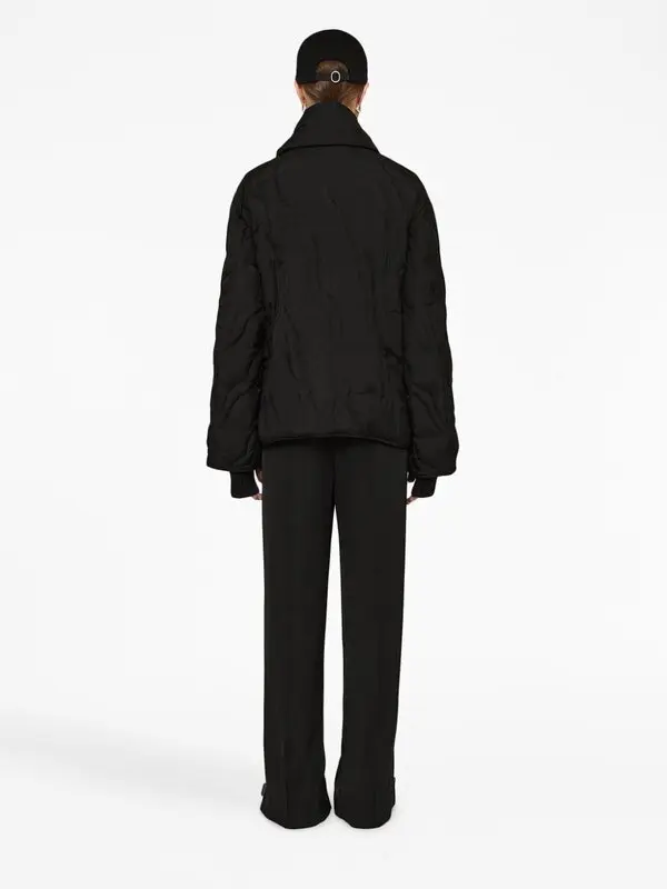 JIL SANDER Logo-embroidered Down Jacket