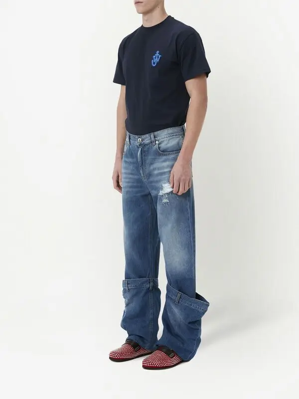 JW Anderson Distressed Bucket Jeans