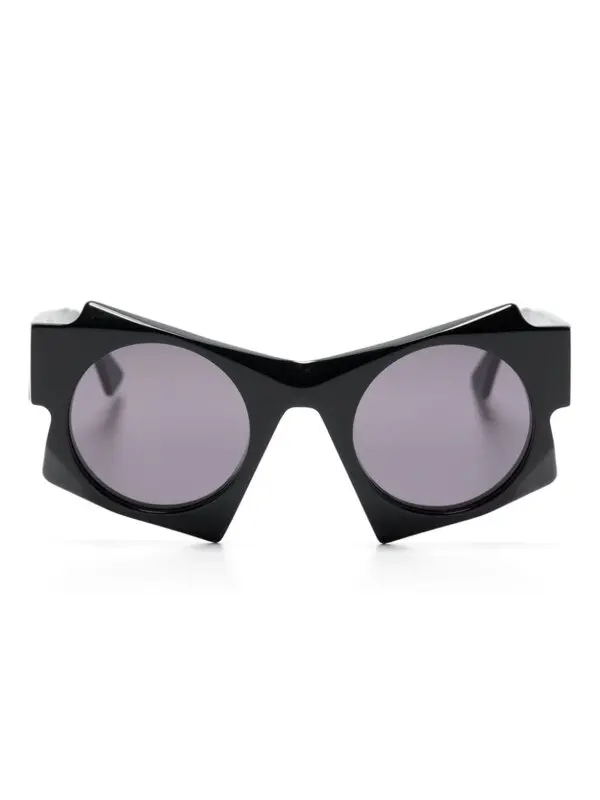 KUBORAUM U5 Geometric Sunglasses - Black
