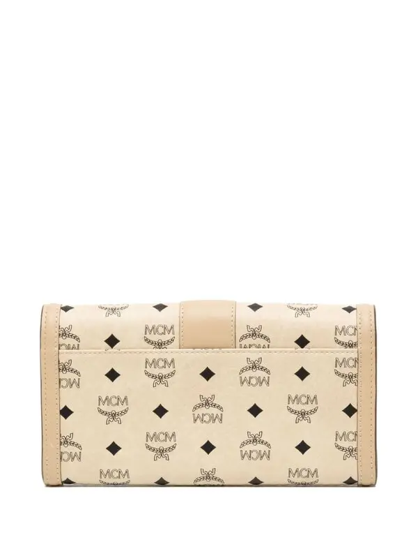 Mcm Large Tracy Monogram-pattern Wallet