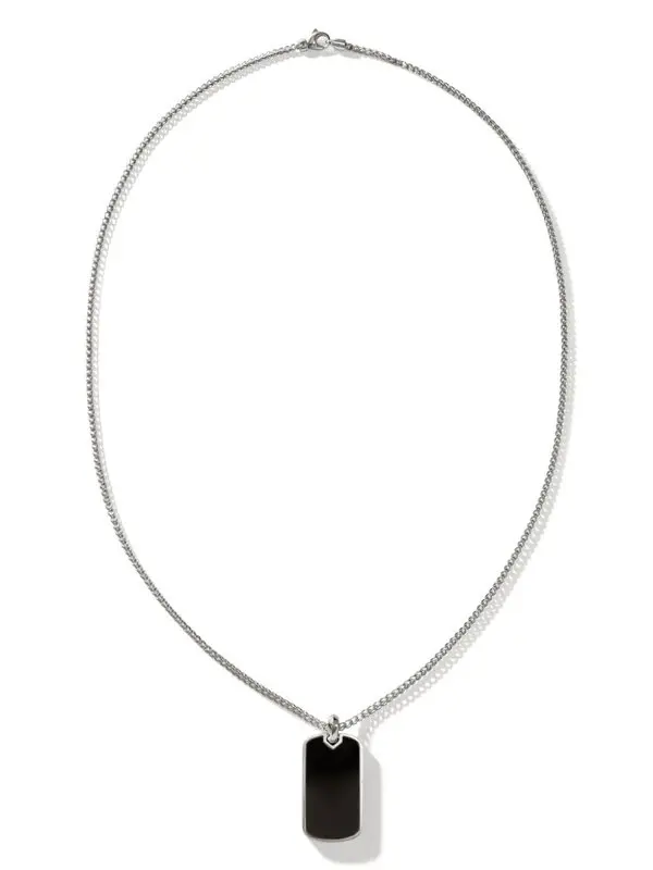 John Hardy Id 2 Mm Statement Pendant Necklace - Silver