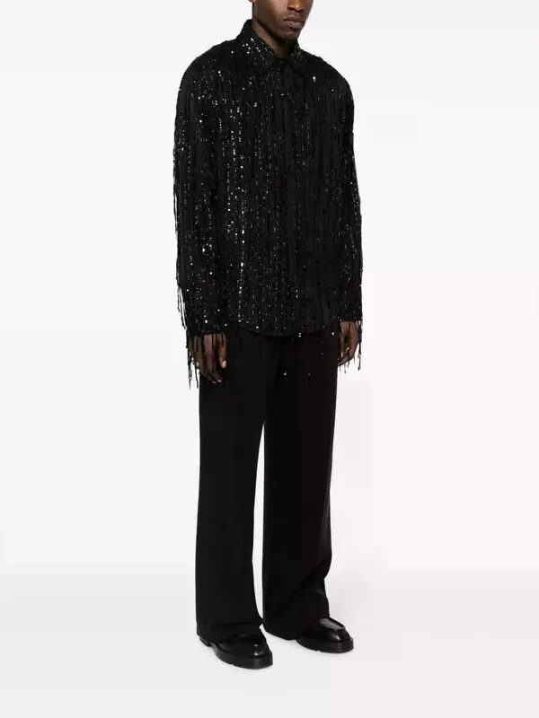 Amiri Sequin-embellished Shirt
