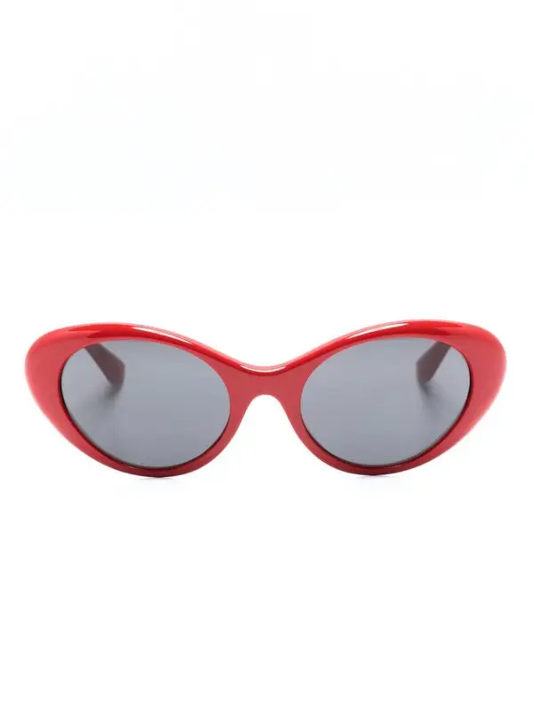 Versace Medusa Head Cat-eye Sunglasses - Red