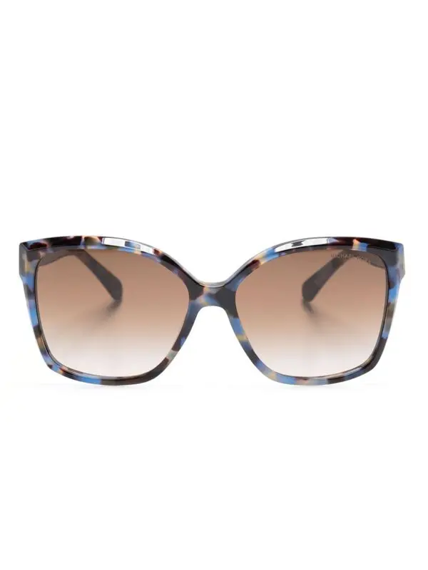 Michael Kors Malia Square-frame Sunglasses - Blue