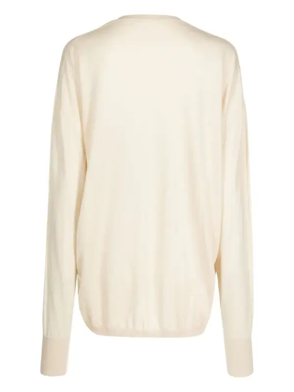 QUIRA V-neck Virgin Wool Jumper