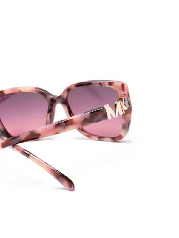 Michael Kors Acadia Square-frame Sunglasses - Pink