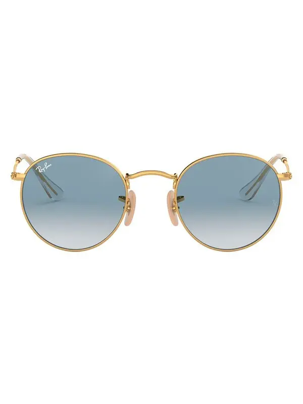 Ray-ban Round Frame Sunglasses - Gold