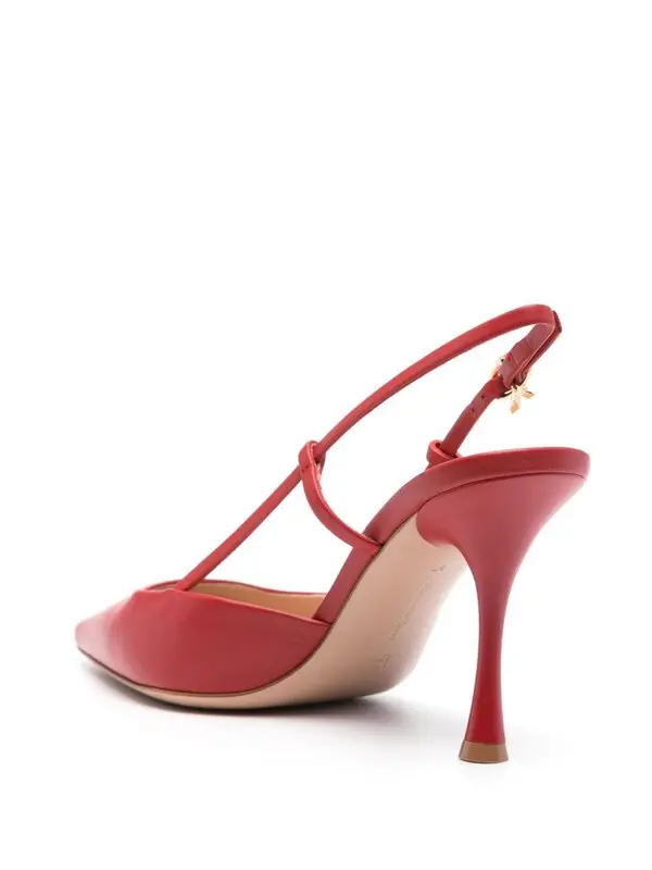 GIANVITO ROSSI Ascent 85mm Slingback Pumps - Red