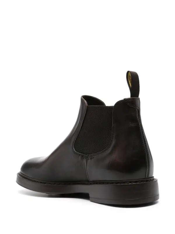 DOUCAL'S Round-toe Leather Boots