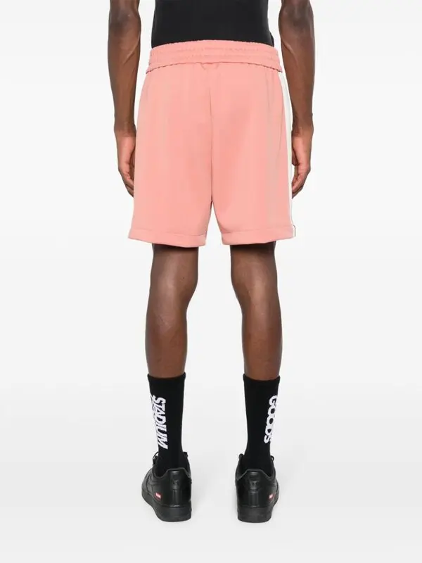 Palm Angels Monogram-embroidered Track Shorts