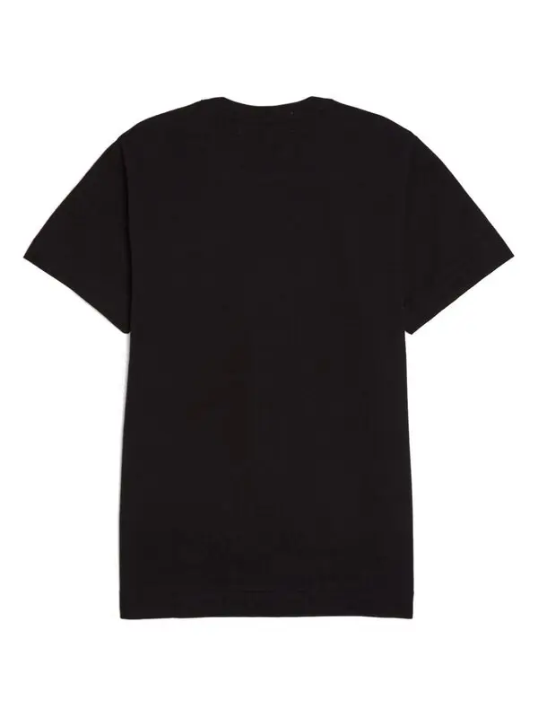 Play Comme Des Garcon X Invader Logo-appliqué Pixelated-motif T-shirt
