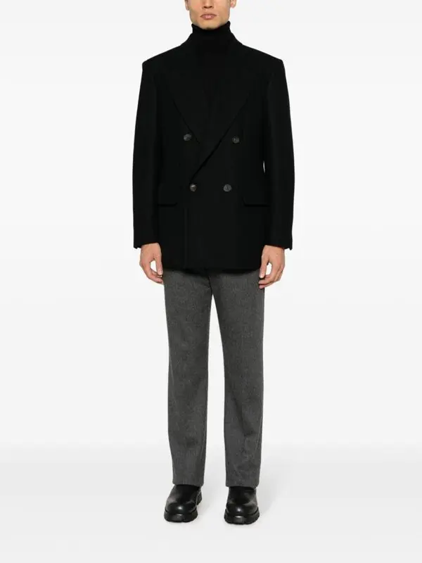 HEVO Peak-lapels Double-breasted Blazer