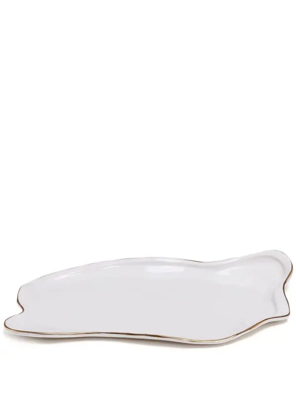 SELETTI Meltdown Porcelain Tray