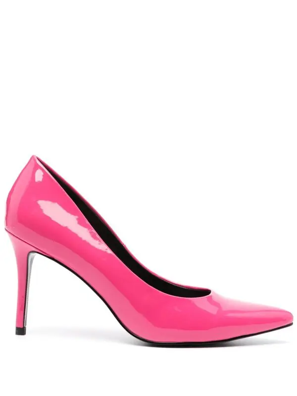 Versace 90mm Faux-leather Pumps