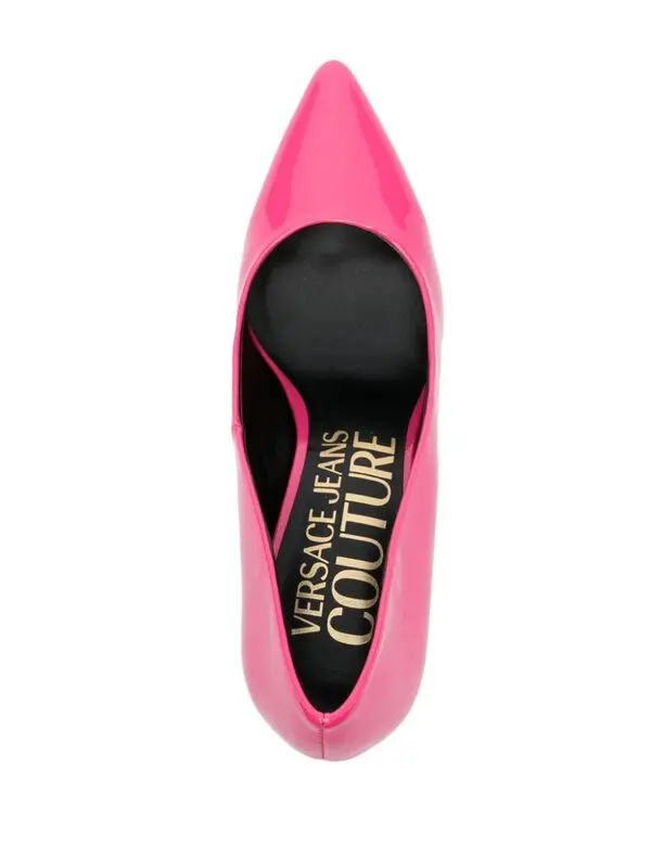 Versace 90mm Faux-leather Pumps