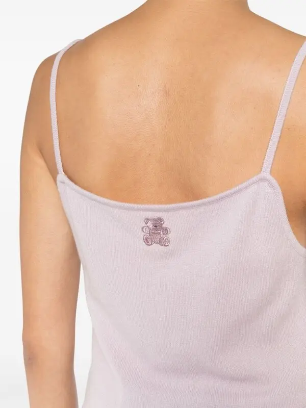 TEDDY CASHMERE Rapallo Tank Top - Purple