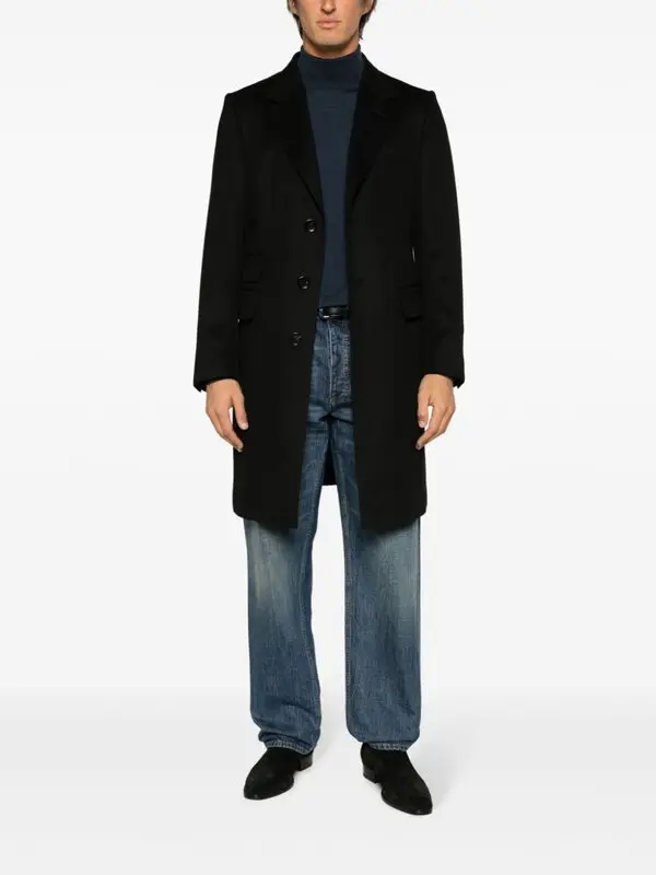BARBA NAPOLI Roll-neck Virgin Wool Jumper - Blue
