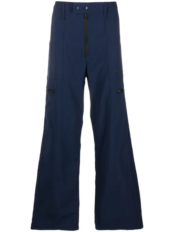 Adidas X Wales Bonner Zip-detail Cargo Pants - Blue